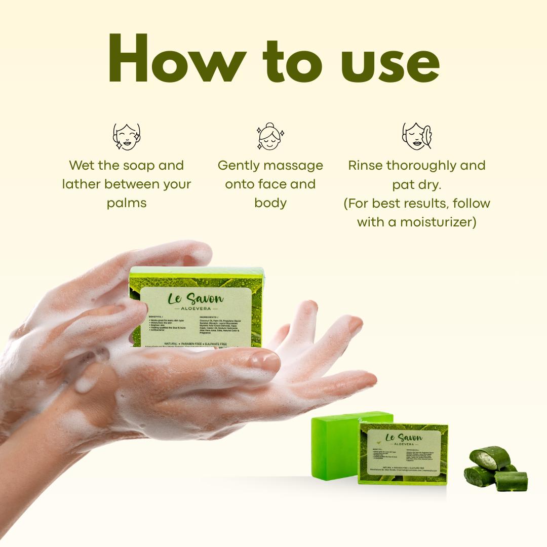 Aloe Vera Bathing Bar – Le Savon